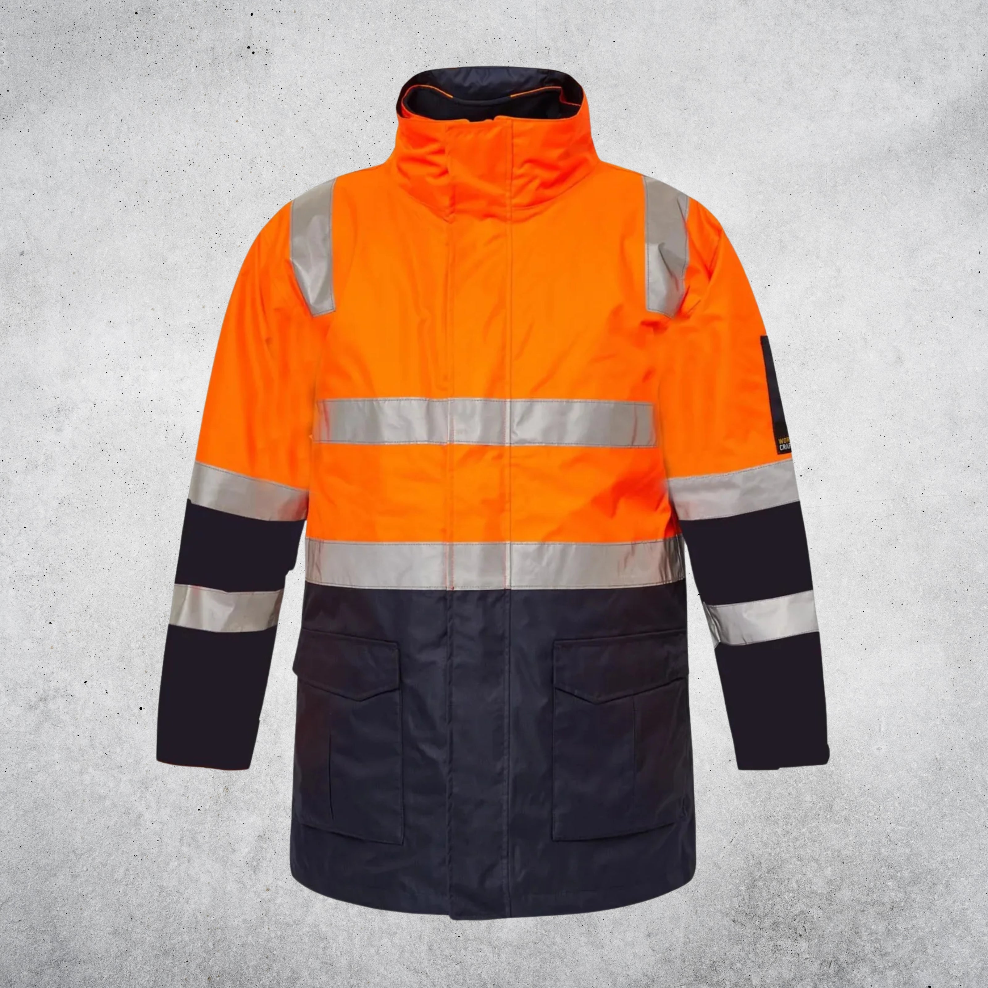 WORKCRAFT HI VIS REFLECTIVE JACKET – The Work Pit