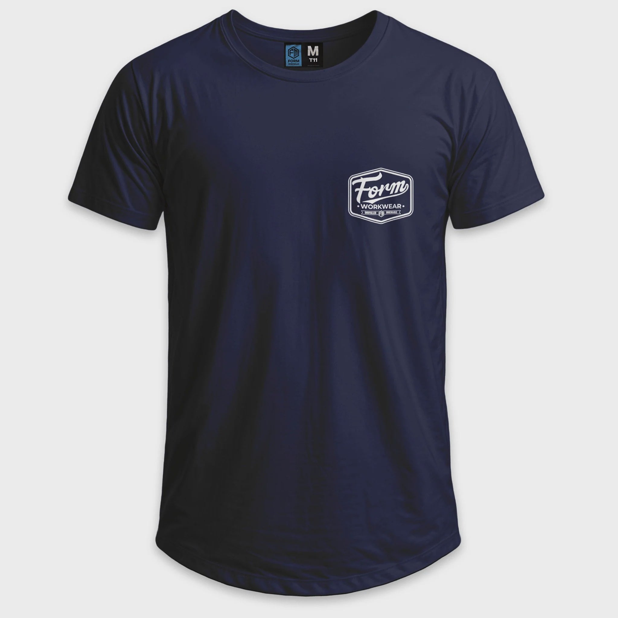Form T11 | Work Tee - Navy – The Work Pit