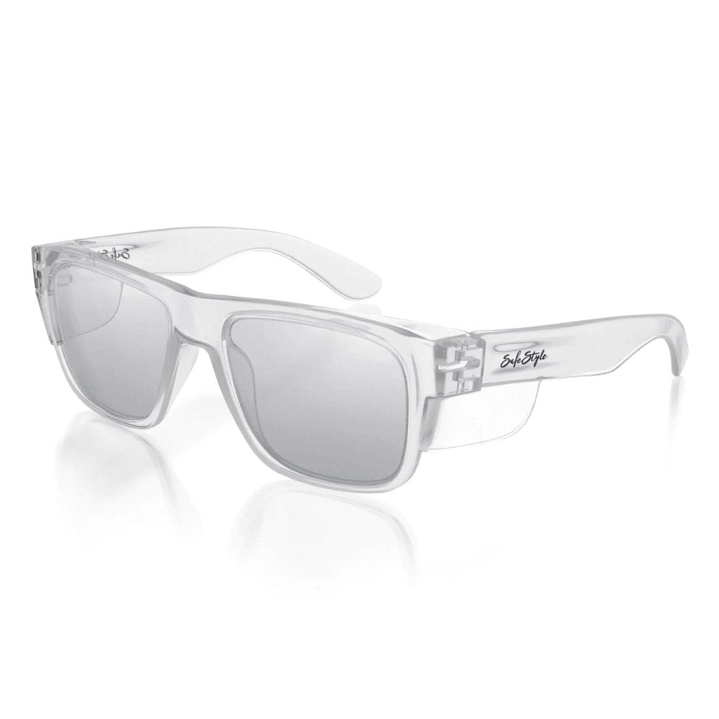 SAFESTYLE FUSIONS CLEAR FRAME/HYBRIDS PHOTOCHROMIC LENS – The Work Pit