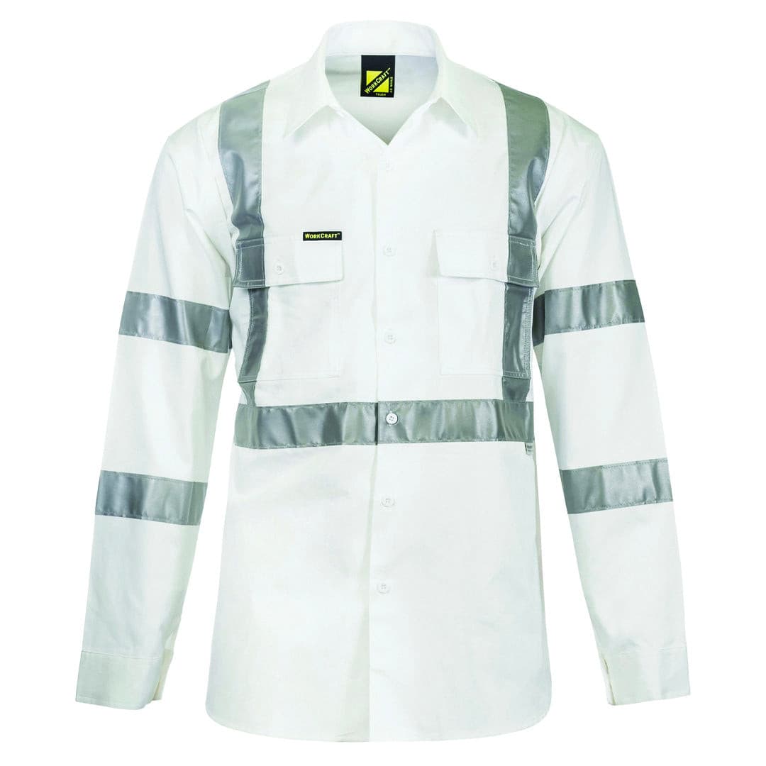 WORKCRAFT CSR TAPED COTTON SHIRT WHITE – The Work Pit