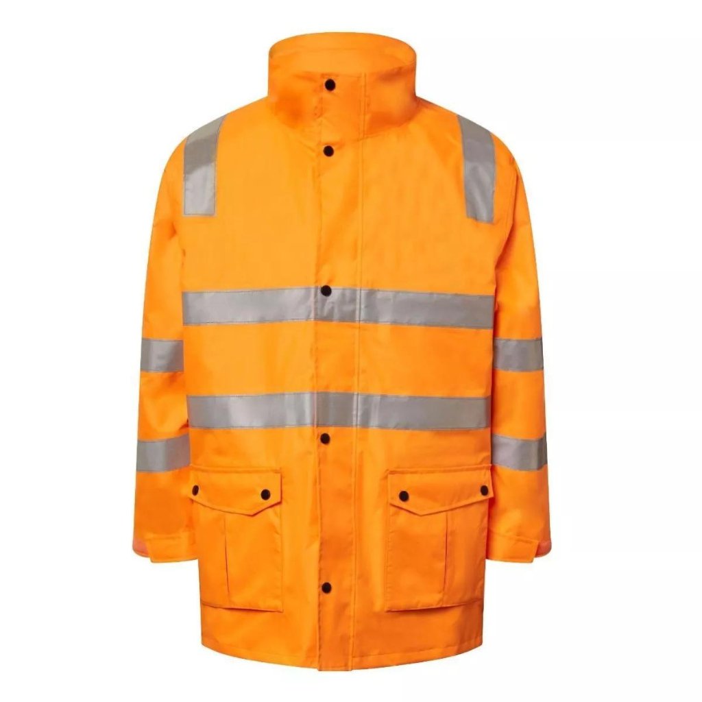 WORKCRAFT VIC HI VIS 4 IN 1 TAPED JACKET - SAFETY ORANGE – The Work Pit